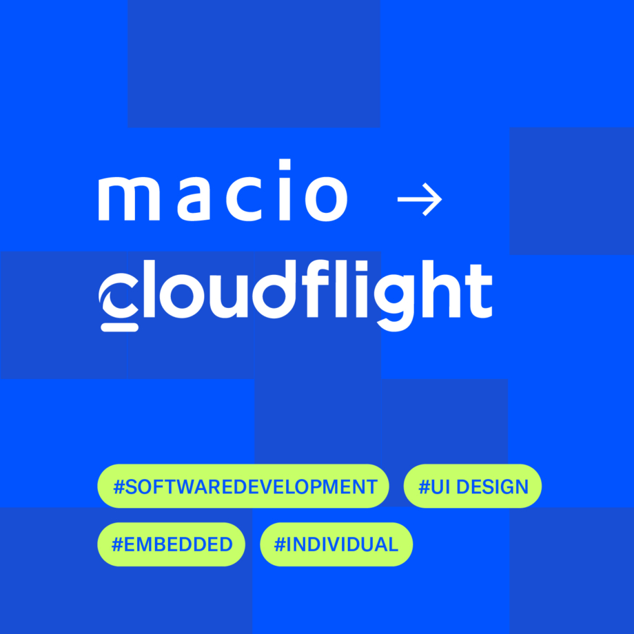 Macio | Cloudflight